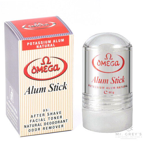 Натуральные квасцы Omega Alum Stick 60g. Купить товары для бритья в ...